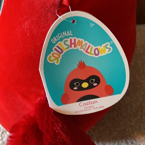 Squishmallows | Toys | Squishmallow Cazlan The Cardinal 2 Inch | Poshmark